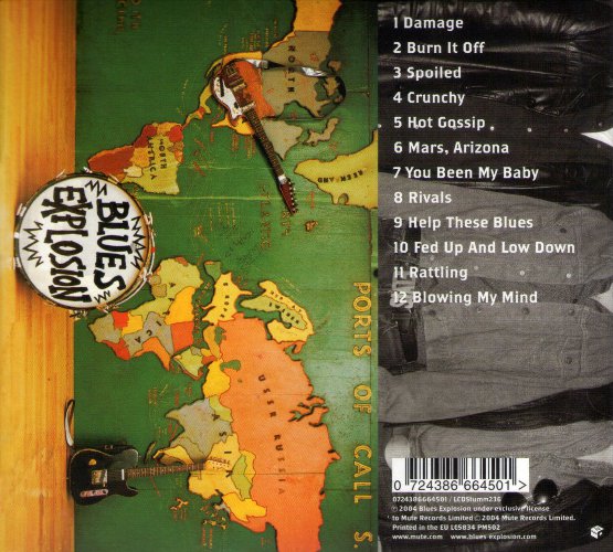 Blues Explosion – Damage [Card Sleeve] (CD/DVD, UK) | Pop-Catastrophe.co.uk