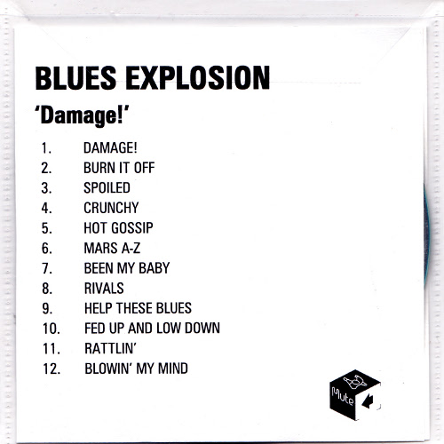 Blues Explosion – Damage! [Promo] (CD, UK) | Pop-Catastrophe.co.uk
