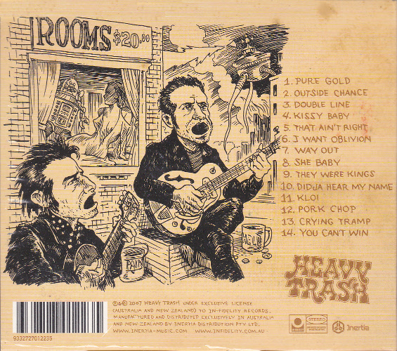 Heavy Trash – Going Way Out With Heavy Trash (CD, AUSTRALIA) | Pop ...