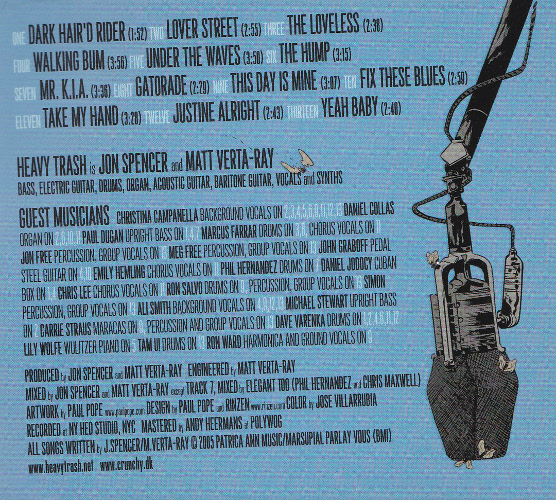 Heavy Trash (CD, DENMARK) | Pop-Catastrophe.co.uk