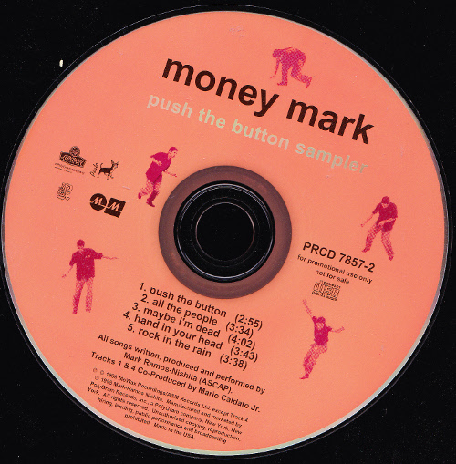 Money Mark – Push The Button Sampler [Promo] (CD, US) | Pop-Catastrophe ...