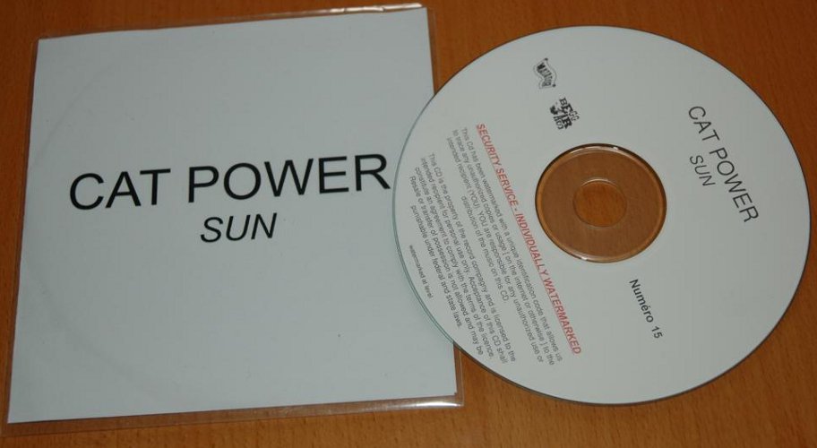 Cat Power – Sun [Promo] (CD, FRANCE) | Pop-Catastrophe.co.uk