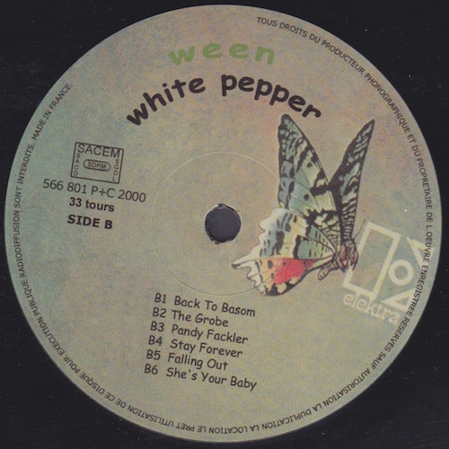 Ween – White Pepper [Bootleg] (LP, FRANCE) | Pop-Catastrophe.co.uk