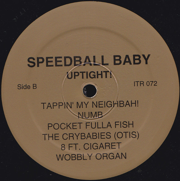 Speedball Baby – Uptight! (LP, US) | Pop-Catastrophe.co.uk