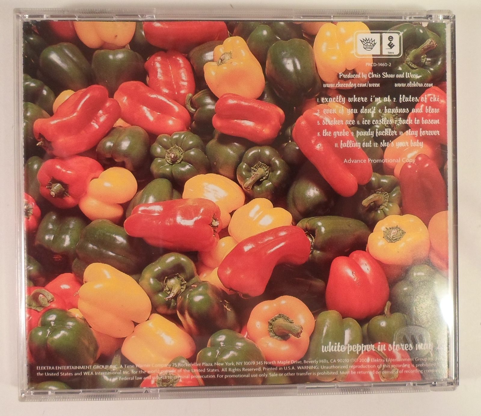 Ween – White Pepper [Promo] (CD, US) | Pop-Catastrophe.co.uk