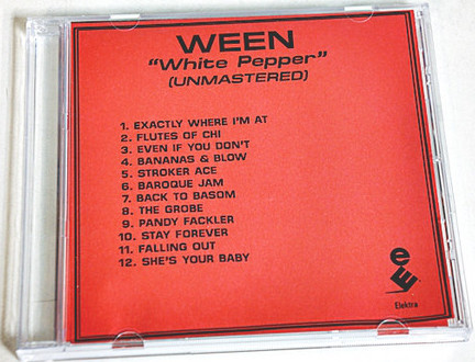 Ween – White Pepper [Unmastered] (CD, US) | Pop-Catastrophe.co.uk