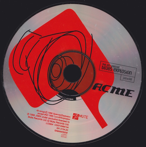 The Jon Spencer Blues Explosion – Acme (CD, BENELUX) | Pop-Catastrophe ...