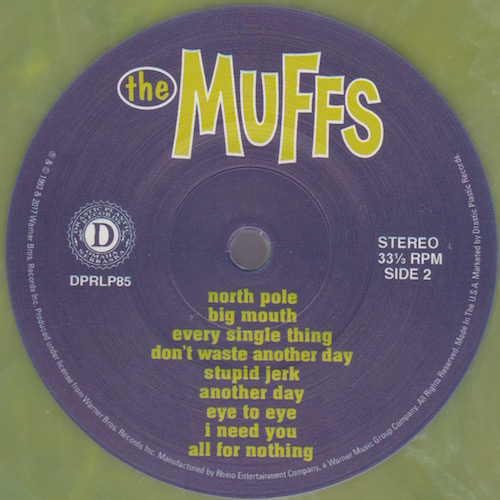 The Muffs [Green] (LP, US) | Pop-Catastrophe.co.uk