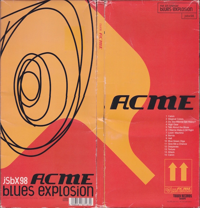 The Jon Spencer Blues Explosion – Acme Long Box / CD / Patch (VARIOUS ...